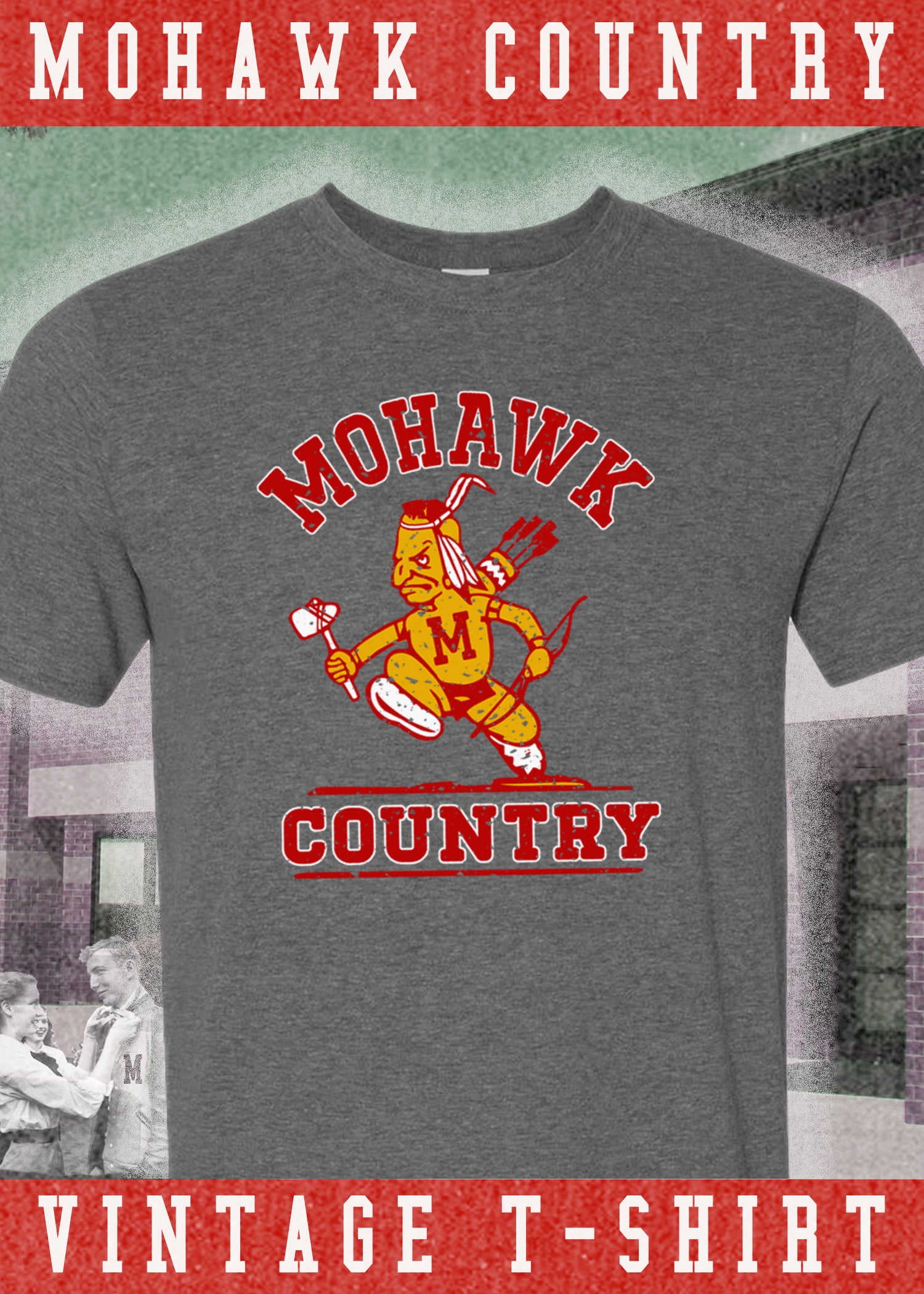Vintage Mohawk T-Shirt – Short Threads Apparel & Design